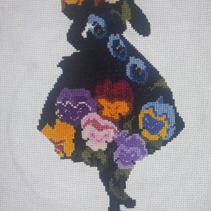 Floral Legend of Zelda Breath of the Wild Master Sword Cross Stitch ...