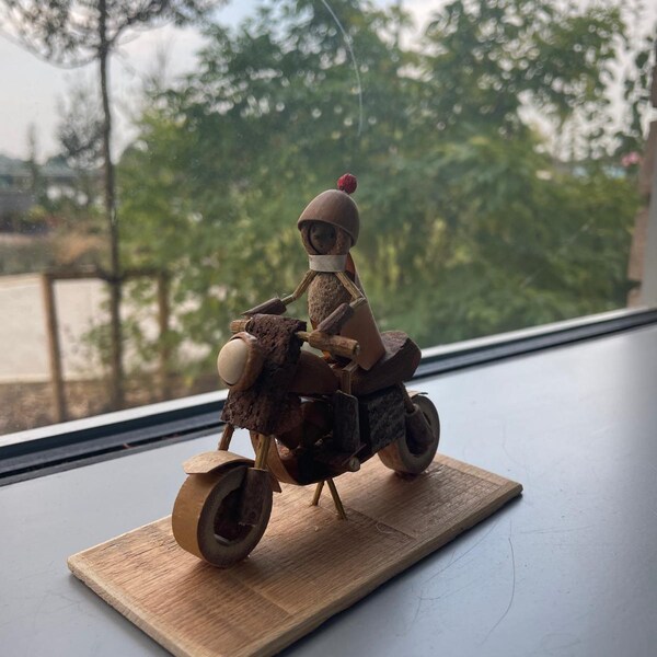 Medieval Scholar Acorn Elf - Nature-inspired Figurine - Etsy