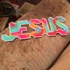 Jesus Plastic Canvas Jesus Plastic Canvas Cut Out Jesus Word ...