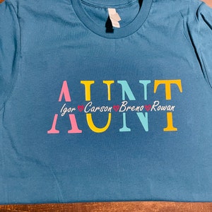 Aunt SVG, Auntie Svg, Best Aunt SVG, Aunt Split Name Frame Svg, Aunt ...