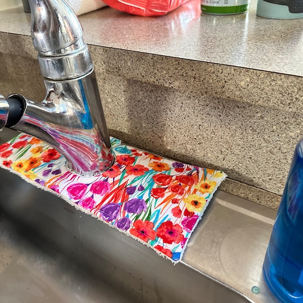 Faucet Splash Catcher | Faucet Drip Catcher | Kitchen Sink Splash ...