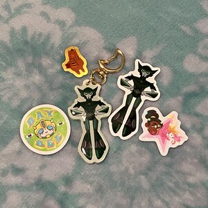 ROTTMNT Leonardo and Raphael Keychains - Etsy