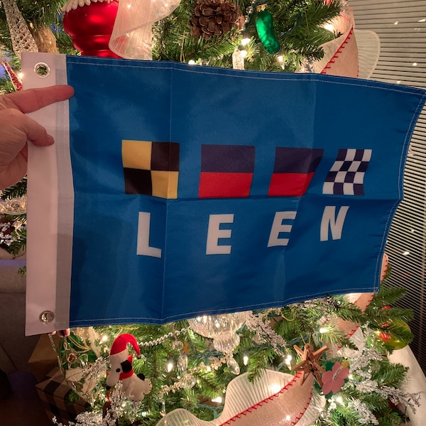 Custom Boat Flag Personalized Using Nautical Signal Symbols - Etsy