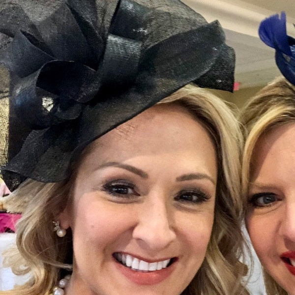 Tia Big Lime Green/yellow Kentucky Derby Fascinator,royal Wedding Hat ...