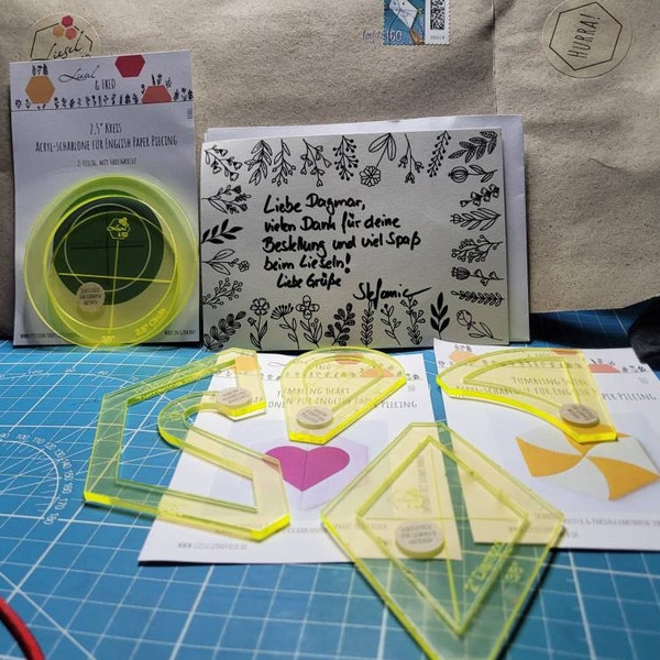 EN - Download - Tumbling Hexies EPP - Bundle (english Paper Piecing) - Etsy