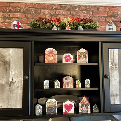 Wooden Ladder Plant Stand, Tabletop Plant Stand, Tiered Tray Stand ...