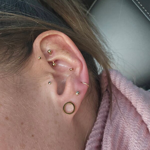 Diamond Cz, Rook Piercing, Rook Piercing Jewelry, Rook Earring, Rook ...