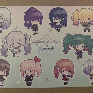 Colorful Stage Sticker Sheet - Etsy