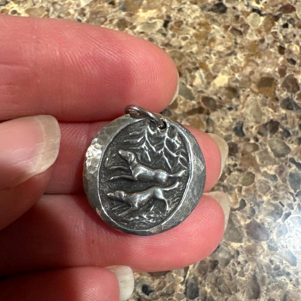 Pine Tree Keychain, Evergreen Forest Key Ring, Rustic Handmade Pewter ...