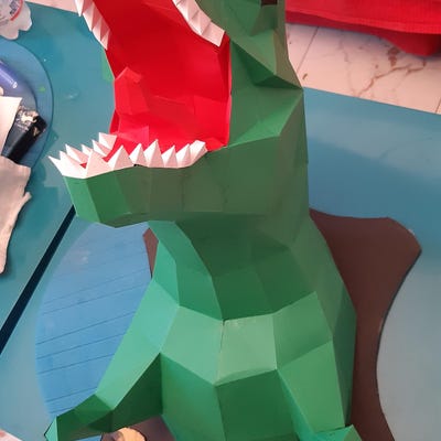 Fennec Fox Pose 2 Paper Model, 3D Papercraft Tempalte, PDF File,instant ...