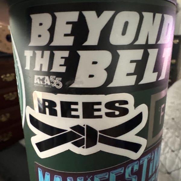 Personalized Martial Arts Sticker, Custom Karate Sticker, Tae Kwon Do ...