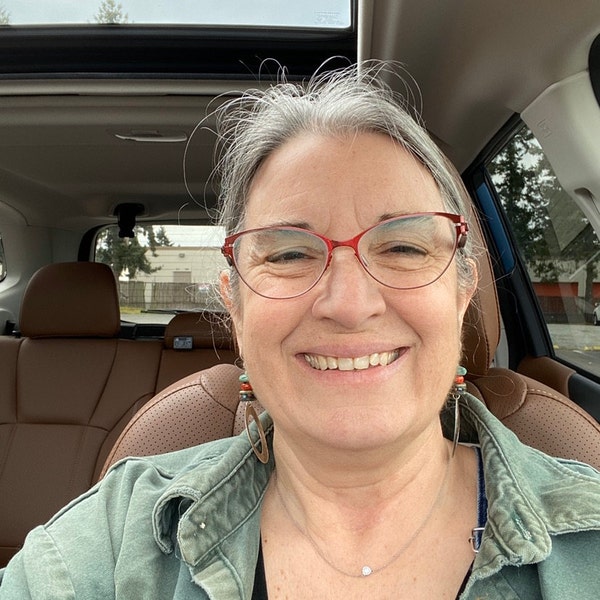 Oxidized Solid Sterling Silver Earrings With Hammered Rustic Earthy ...