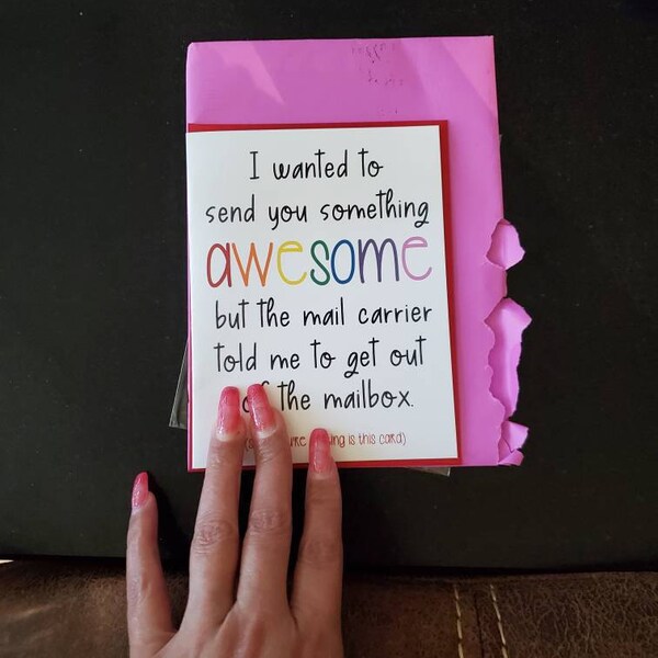 Funny Long Distance Missing You Card for Friend or Family - Etsy