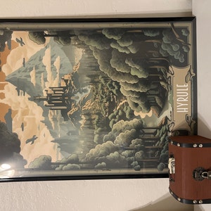 Hyrule Travel Poster Art Digital Download, Zelda Inspired Poster, Visit ...