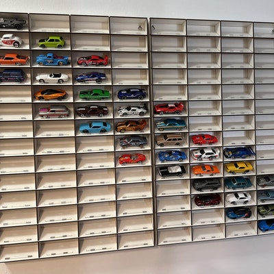 1/64 Scale Display Case for 28 Diecast Cars Storage Wall Stand - Etsy