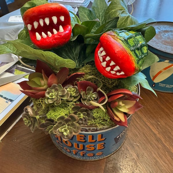 Little Shop of Horrors Audrey Two Pod Three Body Puppet!! Custom Made ...