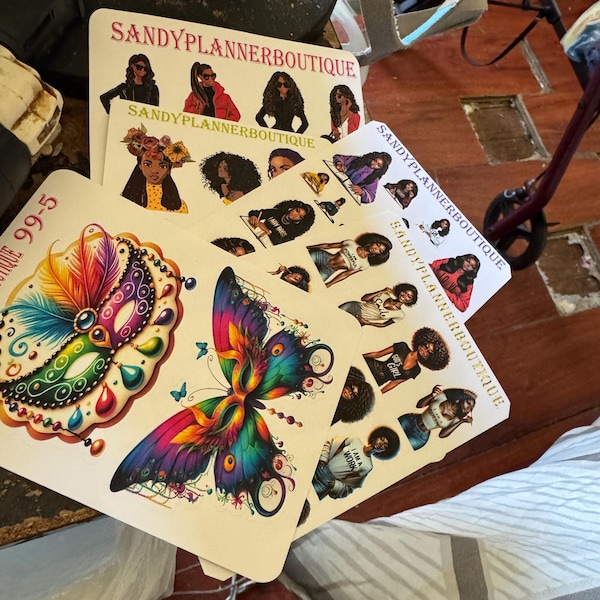 Book Time Reading Sticker Planner Girl Stickers Decorative Sticker ...