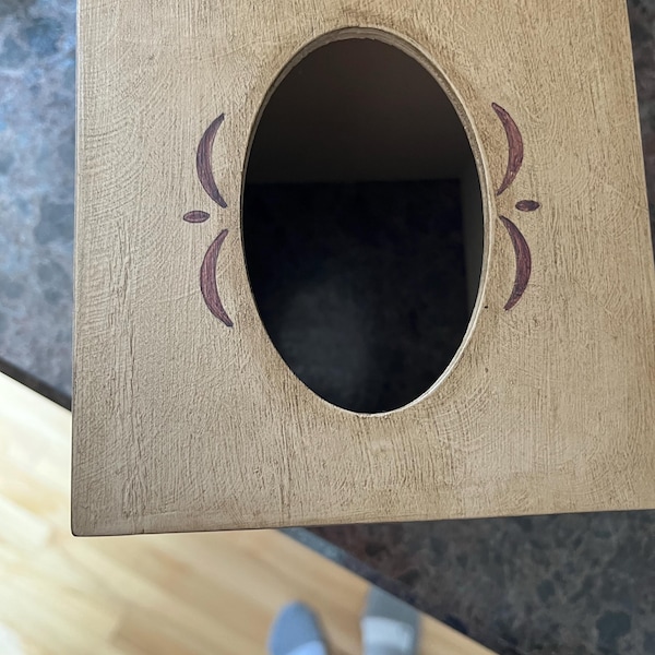Colonial, Primitive, Early American Tissue Box Cover - Etsy