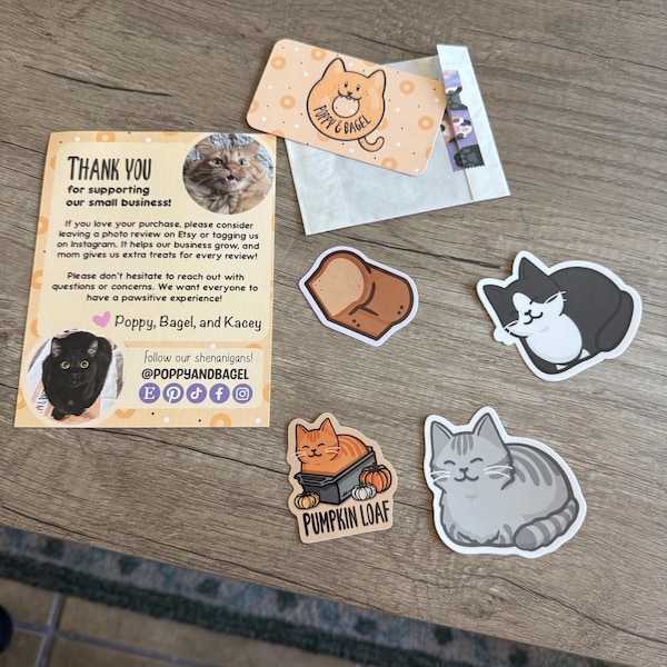 Siamese Cat Loaf Sticker; Waterproof Dishwasher Safe Matte Vinyl ...