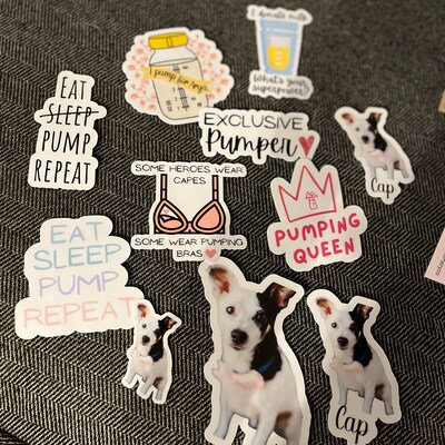 Personalized Breastfeeding Sticker, Breastmilk Sticker, Pumping Mom ...