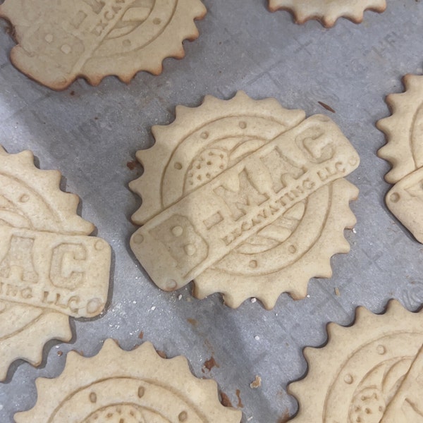 Custom Logo Cookie Cutter of Your Design or Photo. Personalized 3d ...