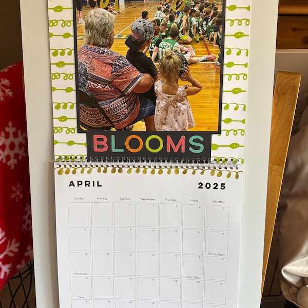 Calendar Holder With Hooks. - Etsy