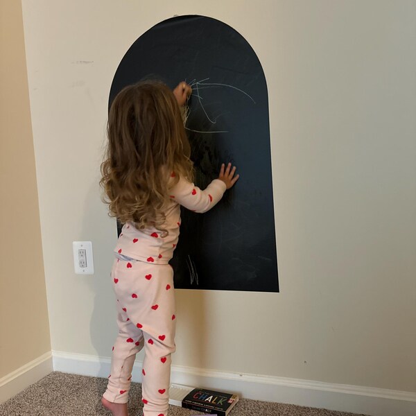 Mia - Adhesive Wall Decal | Circle Shape Sticker - Etsy