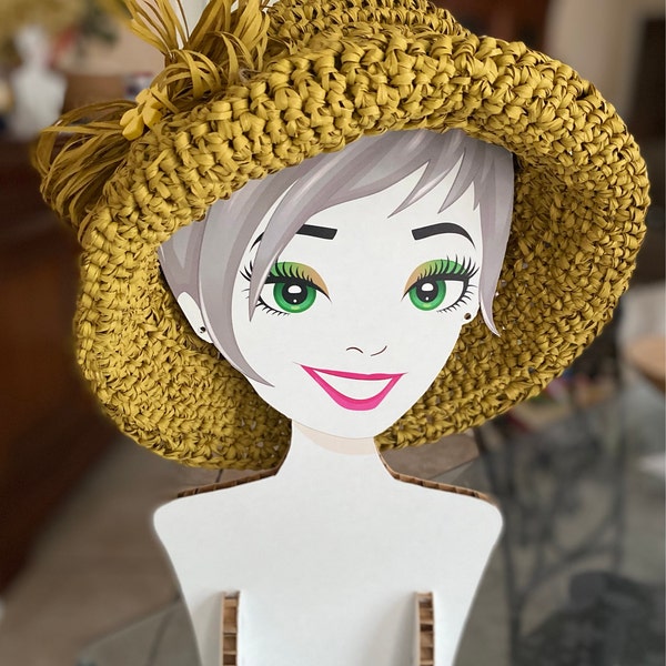 Cardboard Display Busts – Jewelry Mannequin Set | 2-3 Pieces by Size or ...