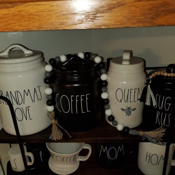 Rae Dunn Inspired, Home Decor, Farmhouse Decor, Rustic Decor, Tiered ...