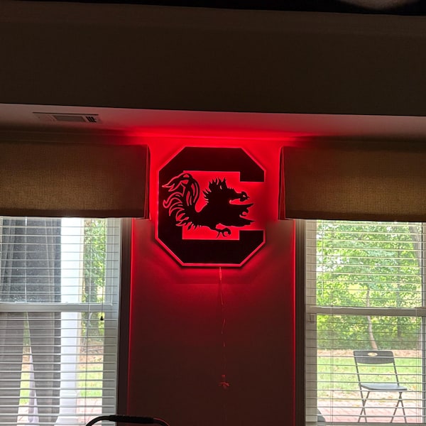 Alabama Crimson Tide Wood LED Sign Alabama Football Sign University of ...