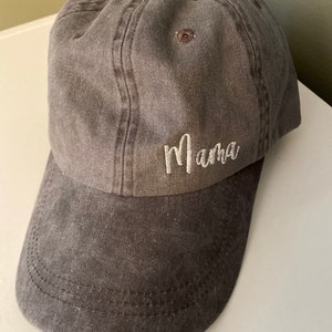 Mama Script Hat Mom Hat Mama Baseball Cap Mama Hat New | Etsy