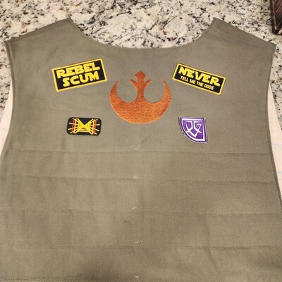 2 Old English Letters for Denim Jackets & Motorcycle - Etsy