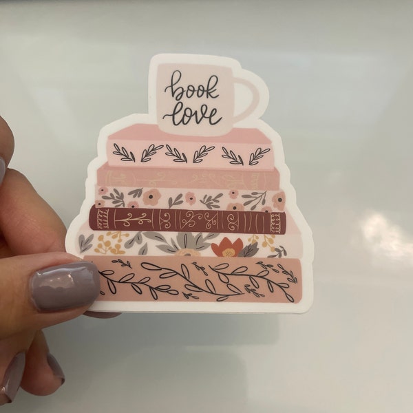 Book Stack Keychain | Bookish Keychain | Bookish Gifts | Acrylic ...