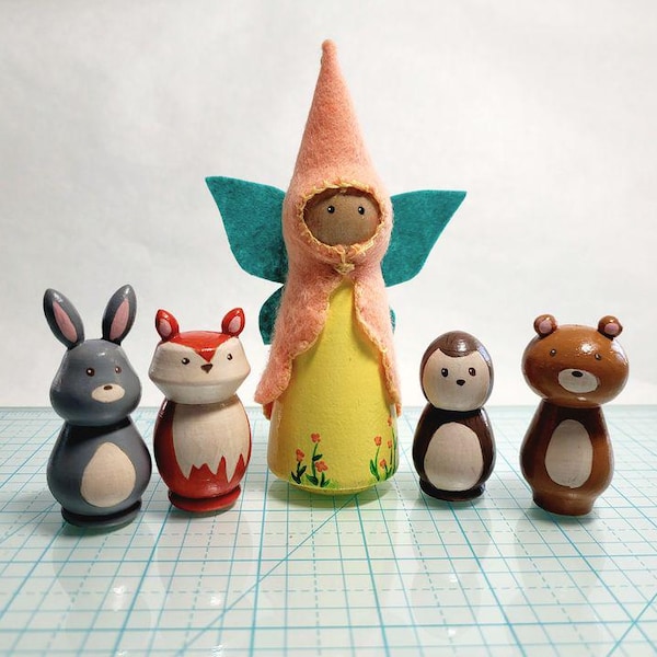 Clothes Pattern for Steiner Inspired Peg Dolls - Etsy