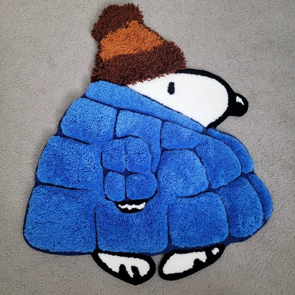 Anime Girl Rug, Tufted Anime Character Rug, Modern Rug, Bedroom Floor ...