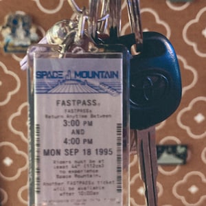 Six Broadway Musical Ticket Keychain | Etsy