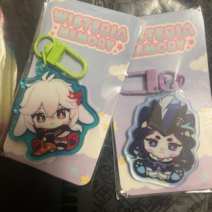 Honkai Star Rail Charms Dan Heng, Kafka, Jing Yuan, Sampo, Pom Pom ...