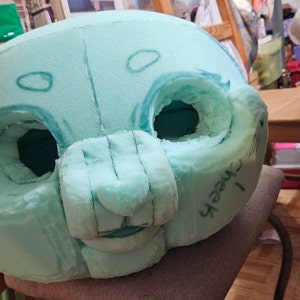 Kemono Head Base Pattern - Etsy