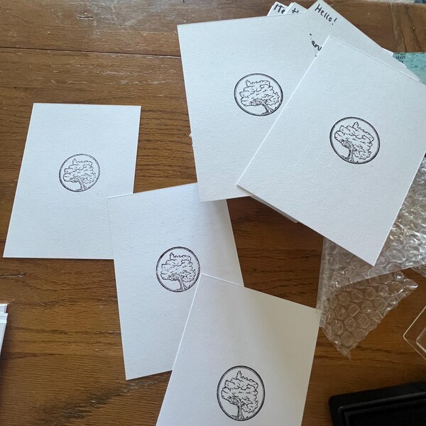 CUSTOM LOGO STAMPS, Any Size Can Be Customized, Used for Book Stamp ...