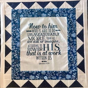 Pocket Prayer, Quilt Labels, Christian Gift, Mini Quilt, Mini Pocket ...