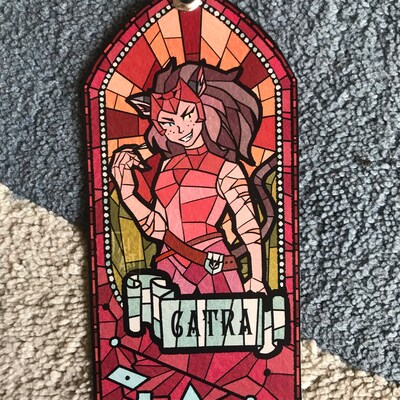 SHE-RA Stained Glass Bookmarks. shera, Catra, Bow, Glimmer She Ra and ...