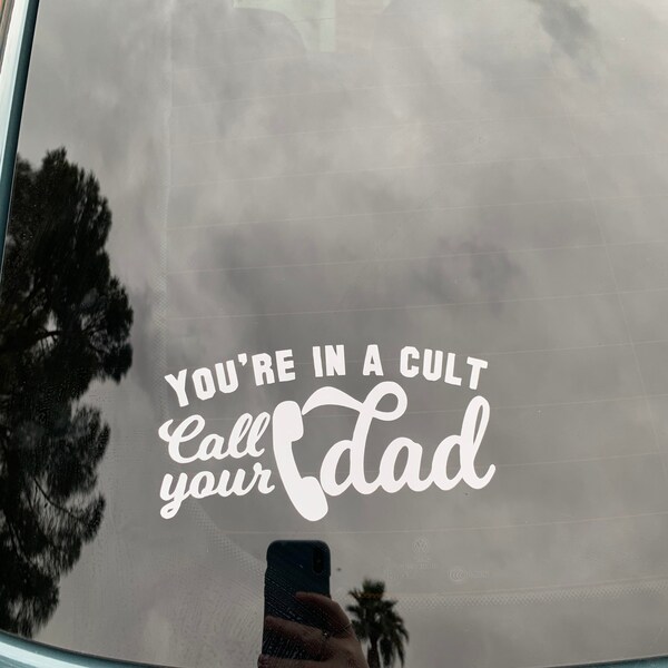 My Favorite Murder You're in a Cult Decals for Laptops, iPhone Decals ...