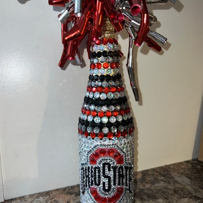 Custom/personalized Bedazzled Bottles. Bed Parties/college Dorm Decor ...