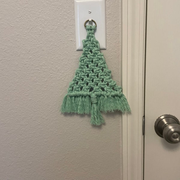 Macrame Pattern, DIY Christmas Tree, Easy Beginner Pattern, Christmas ...