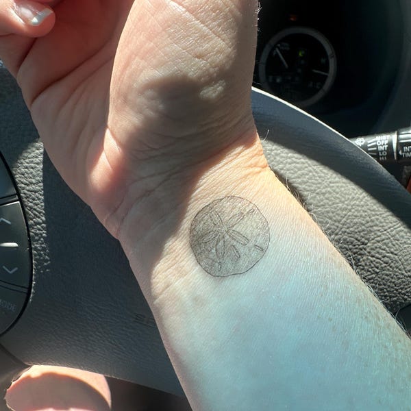 Hand Holding Sun and Moon Temporary Tattoo (set of 3) - Etsy