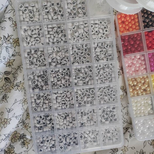Beads Starter Kit, Boxes of Beads, Supplies to Make Your Own Jewellery ...