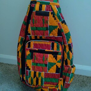 Large Ankara Backpack/ African Backpack/ African Print Backpack - Etsy