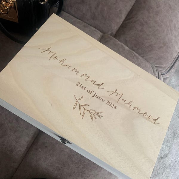 Personalised Initial Jewellery Box Travel Accessories, Personalised ...