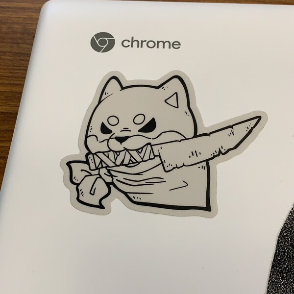 Shiba Inu Paladin Sticker - Etsy