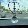 Pink Crystal Guardian Angel Car Rear View Mirror Accessories, Angel Car ...